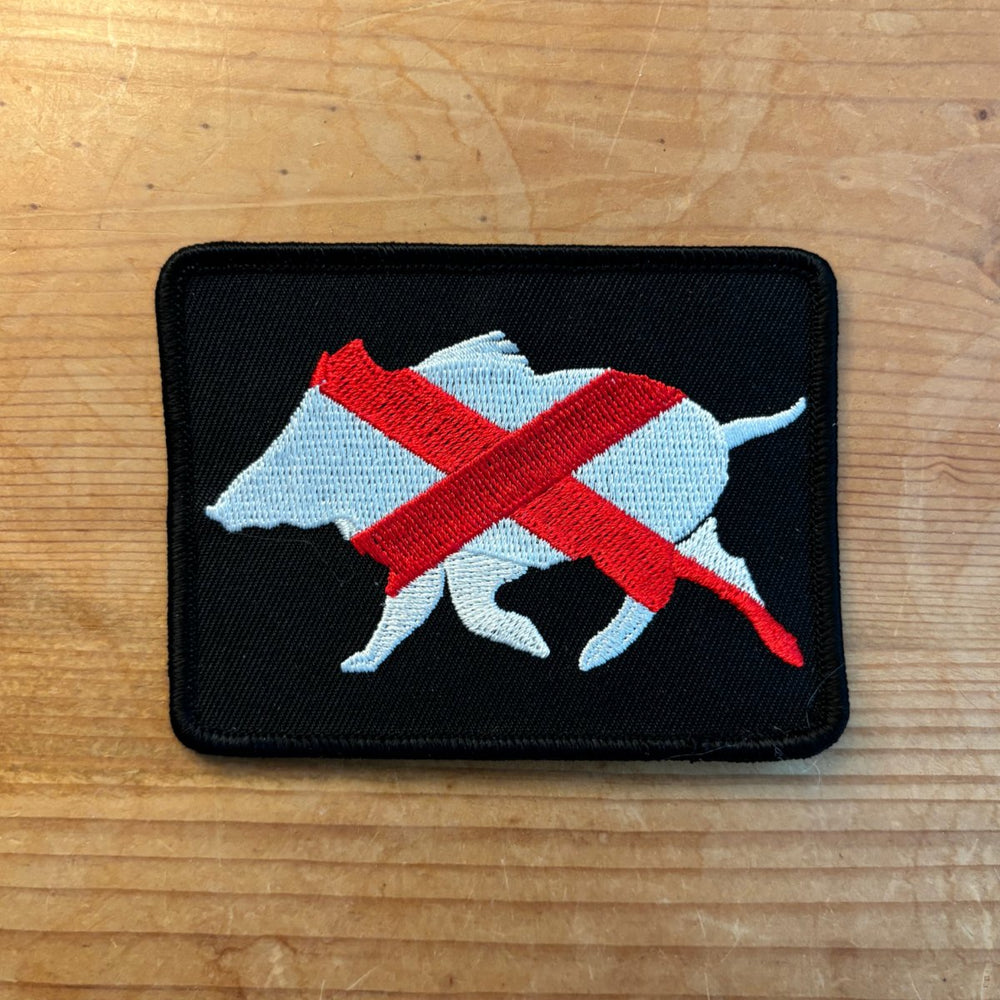 Alabama Boar Embroidered Patch | Wilding Life